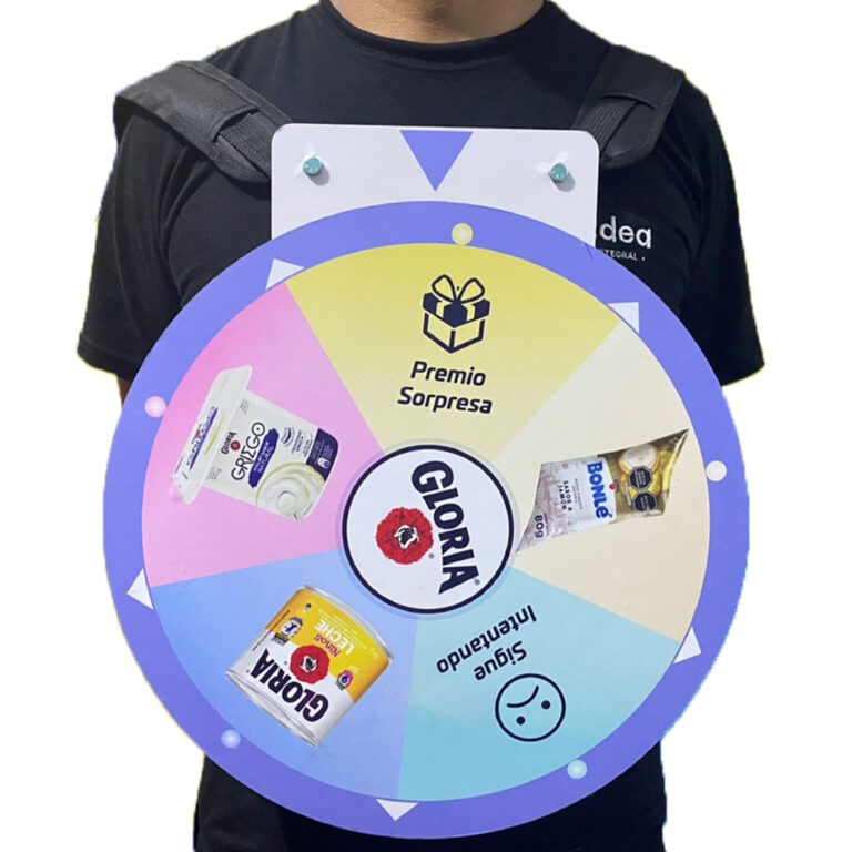 RULETA DE PECHO - Merchandising Perú