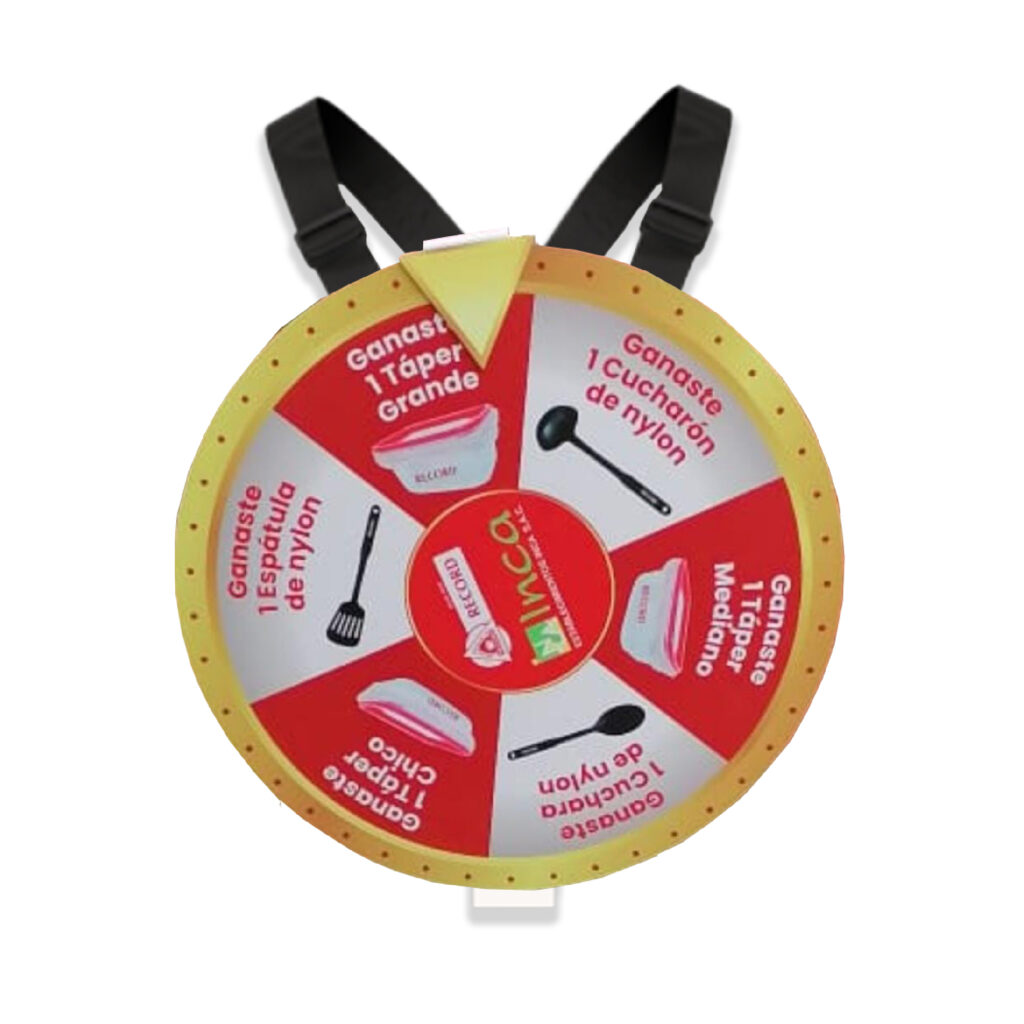 RULETA DE PECHO - Merchandising Perú