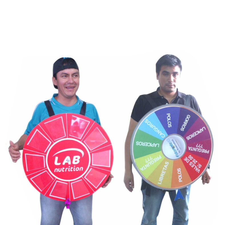 RULETA DE PECHO - Merchandising Perú